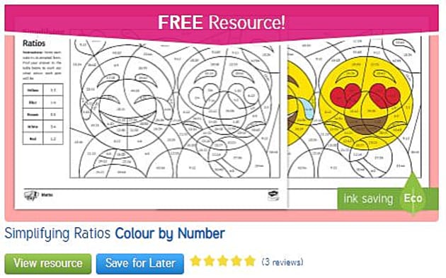 Colour By Numbers at Key Stage 3? What's the Pedagogy Behind These Amazing