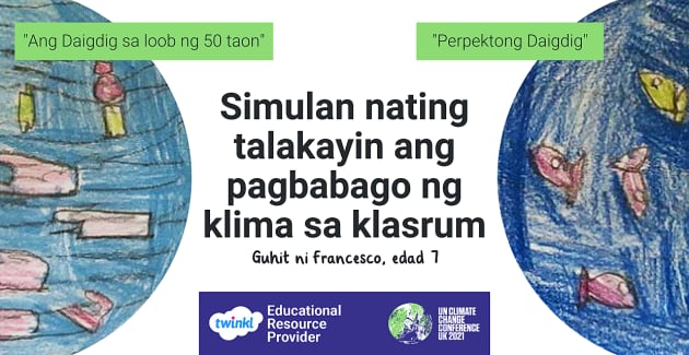 Draw Upon Earth - Kids in the Philippines draw the Earth for COP26