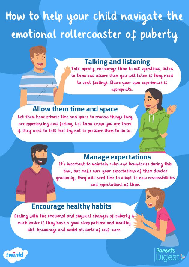 How To Talk To Your Child About Puberty Part Three Emotional Changes How To Talk To Your Child About Puberty Part Three Emotional Changes