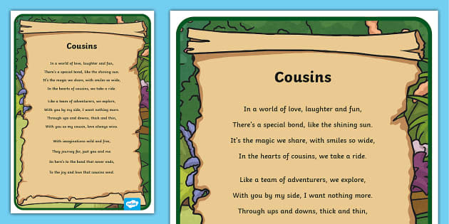 National Cousins Day - Event Information | Twinkl - Twinkl