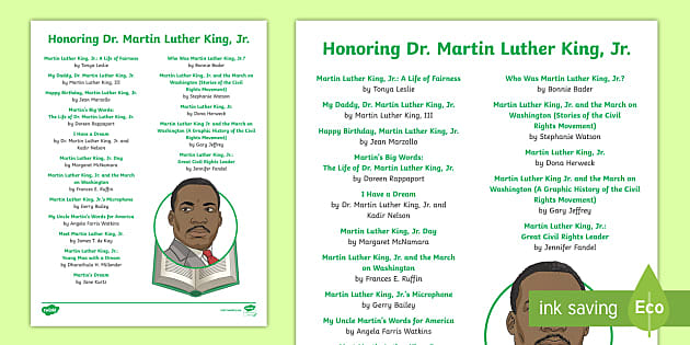 30 Awesome Books for MLK Day | Twinkl Blog - Twinkl