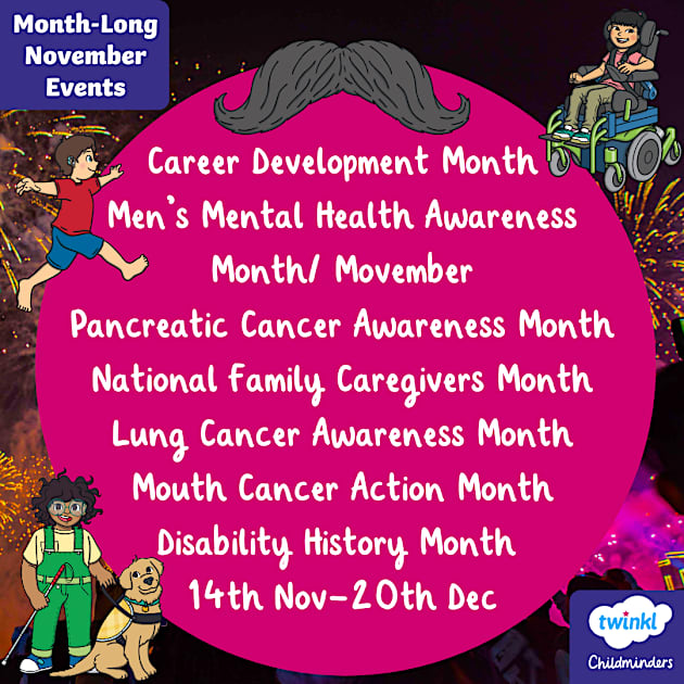 Get Organised with Our November Play-Along and Events Calendar!