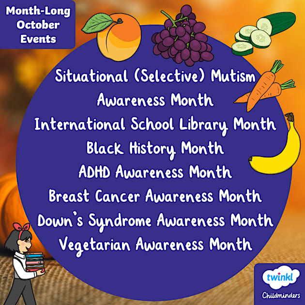 Get Organised with Our October Play-Along and Events Calendar!