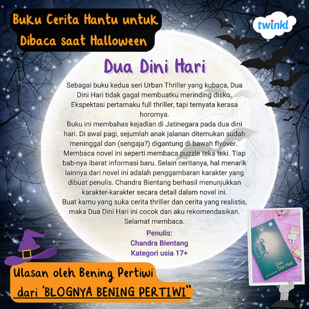 Rekomendasi Buku Cerita Hantu untuk Dibaca Saat Halloween
