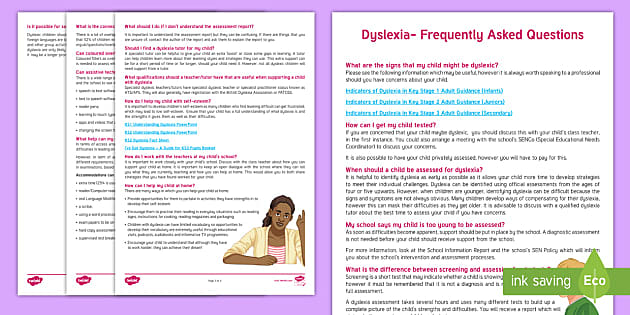 Understanding dyslexia and supporting your child - Twinkl