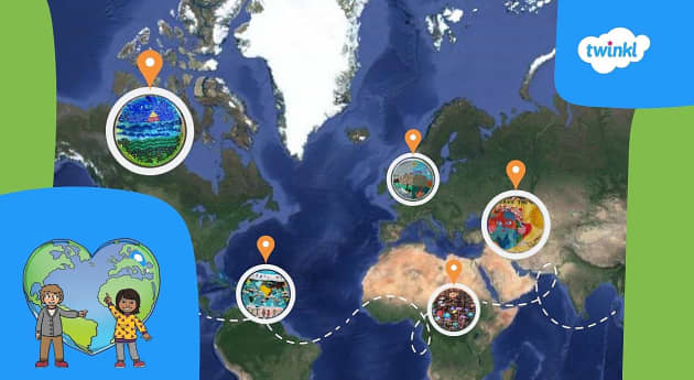 Earth Day project for schools: Celebrate Our Earth - Twinkl