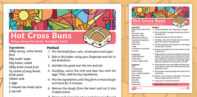 Easter Cooking Ideas For Kids - Twinkl