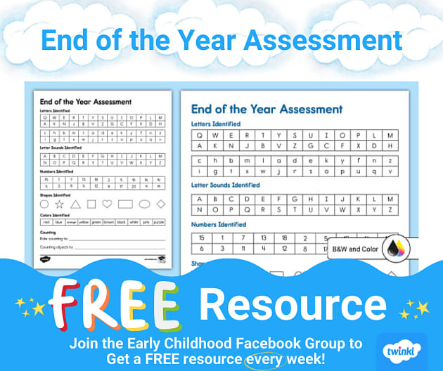 Kindergarten Readiness Checklist - Twinkl