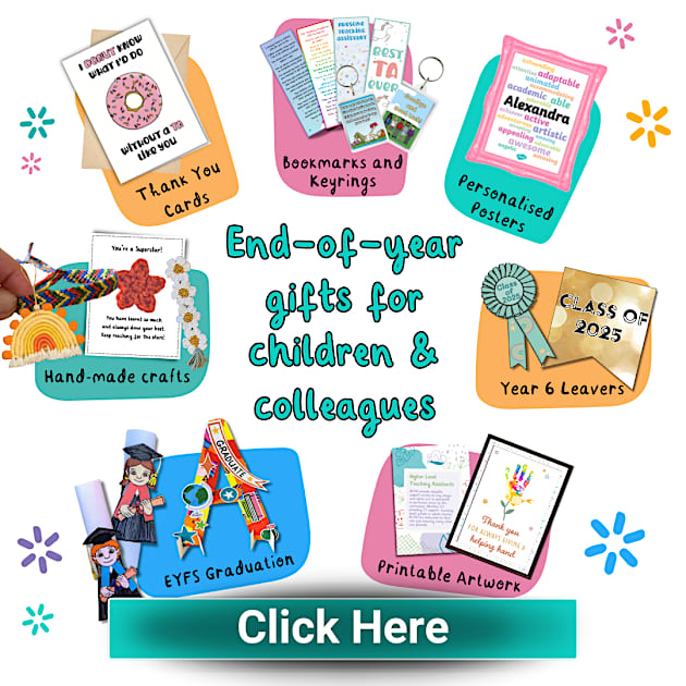 End-of-Year Teaching Assistant Thank You - Twinkl