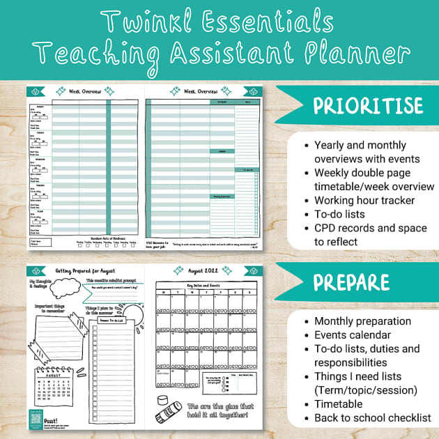 Get Organised and Feel Prepared - Twinkl