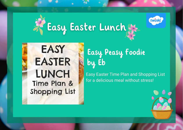 Sugar-Free Easter Ideas For The Family - Twinkl