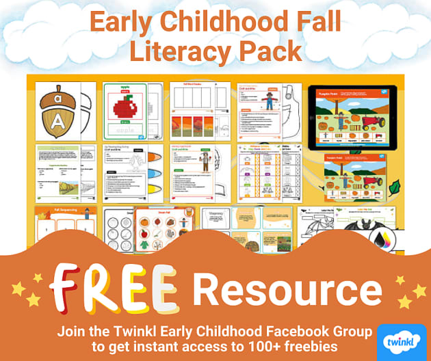 Fall Literacy Activities for Early Childhood - Twinkl