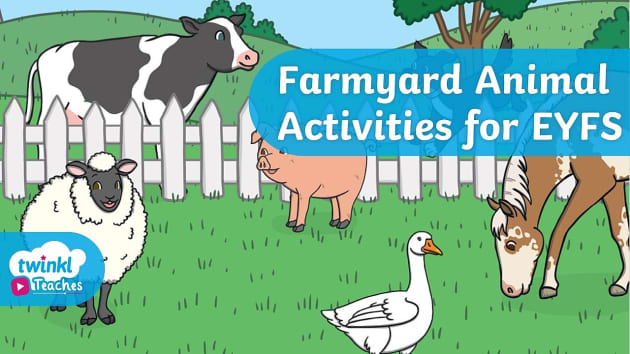 Video Activities About Farms for EYFS Kids | Online Learning