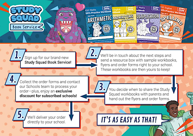 What is the Study Squad Book Service? - Twinkl