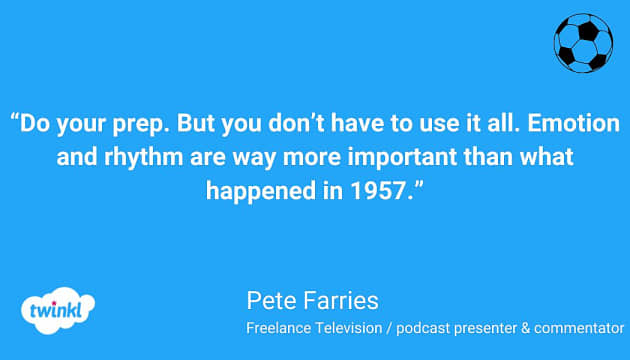 Ask An Expert | How To Become A Football Commentator