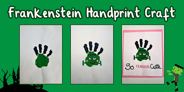 Halloween Handprint Crafts - Twinkl