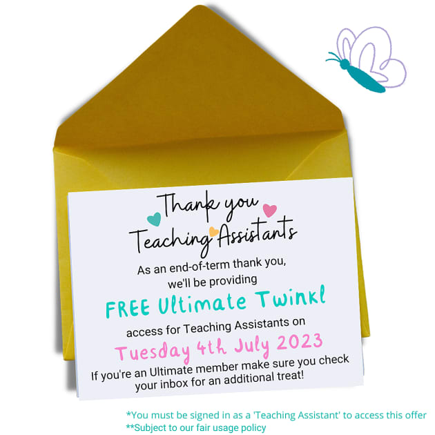 Thank You Teaching Assistants - Twinkl