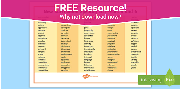 Twinkl Literacy Homework Help: Year 6 Spelling, Punctuation and Grammar