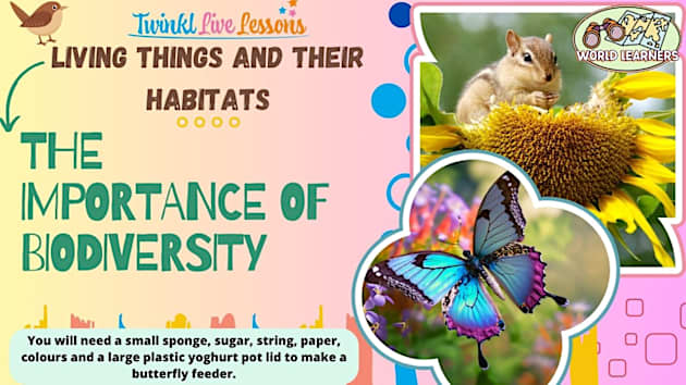 World Learners: Living Things and Their Habitats - Twinkl