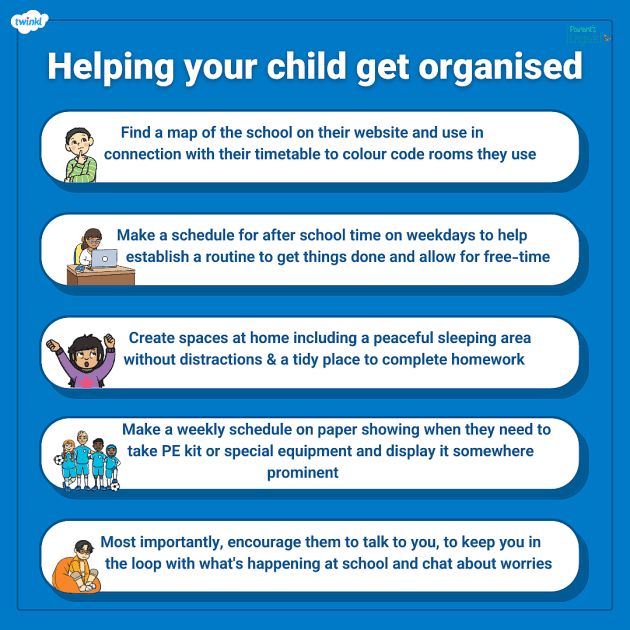 5 big differences to expect when your child starts secondary school - Twinkl