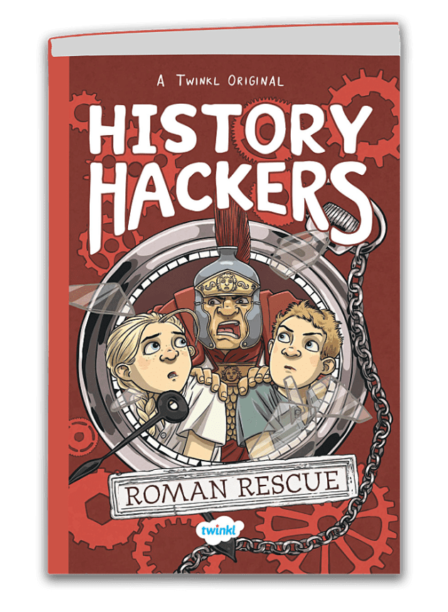 ‘History Hackers: Roman Rescue’ is the latest longer story from Twinkl Book