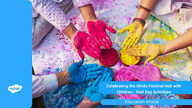 Celebrate the Hindu Festival Holi | Holi Day Activities