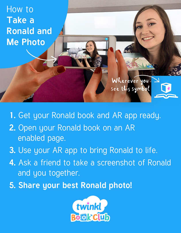 Take your photo with Ronald the Rhino - Twinkl