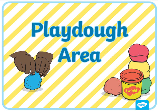 Wondering how to make a playdough station? Read our top tips