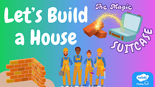 The Magic Suitcase: Brilliant Buildings - Twinkl