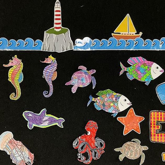 Dive Under the Sea With These Displays for National Science Week!