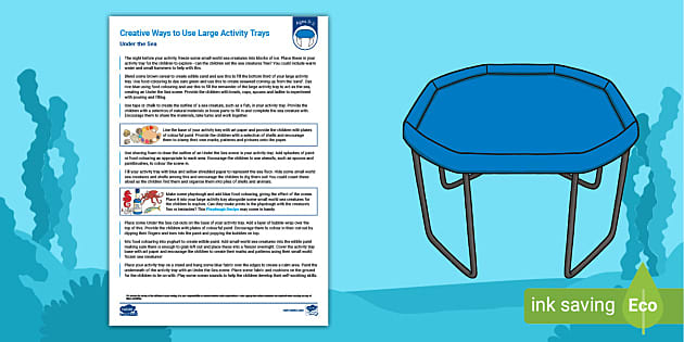 Under the Sea Sensory Activities for Toddlers | Blog