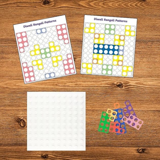 Rangoli Activities for Ages 0-5 - Twinkl