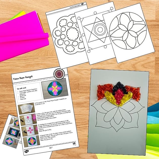 Rangoli Activities for Ages 0-5 - Twinkl