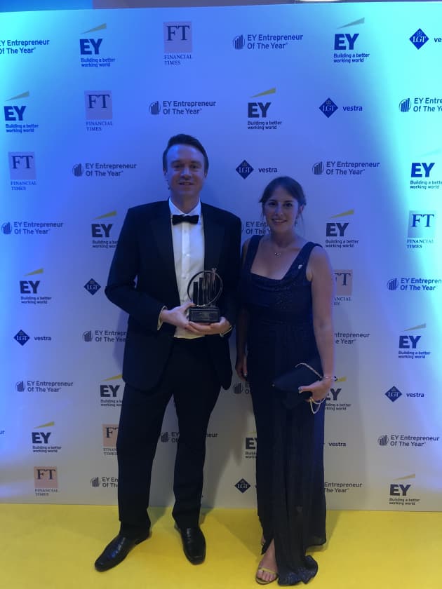 Twinkl wins Entrepreneur of the Year award - Twinkl