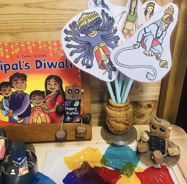 Early Years Diwali Activities for Children Aged 3-4 - Twinkl