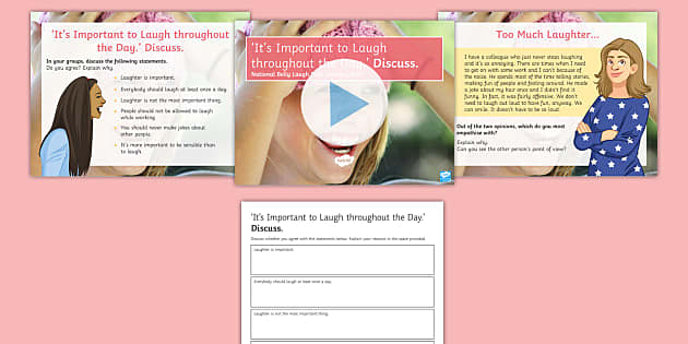 Wellbeing Wednesday! What Happens When We Laugh? - Twinkl