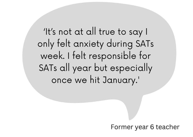 Do SATs only cause teacher anxiety during SATs week? - Twinkl Digest ...