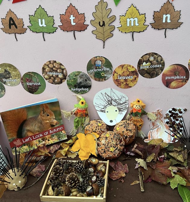 Early Years Autumn Display Ideas and Resources - Twinkl