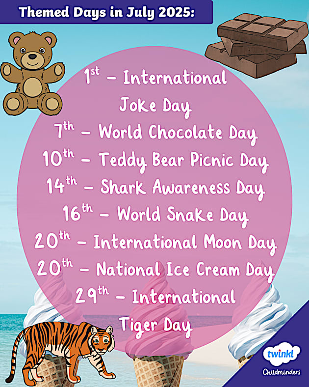 Childminder Monthly News Updates: June 2025 - Twinkl