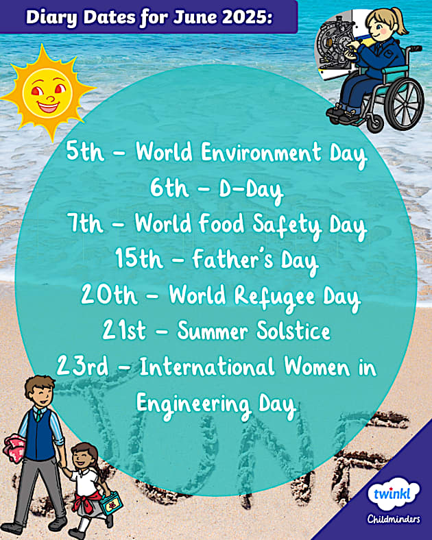 Childminder News Stories for May 2025 - Twinkl