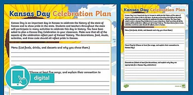 Celebrating Kansas Day in School | Teaching Resources | Twinkl