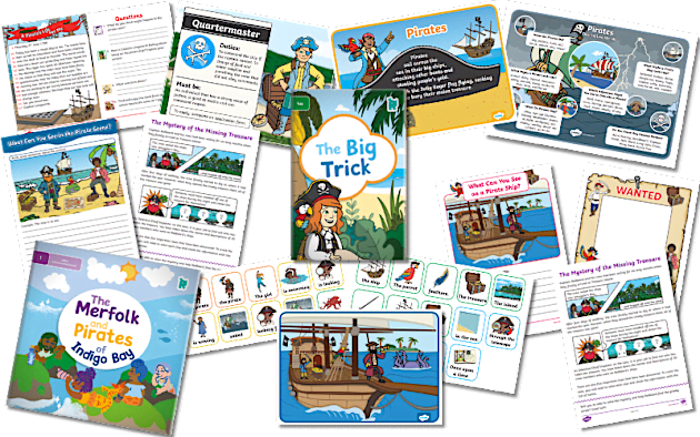 KS1 Topics- Swashbuckling Pirates: Pirates Resources and Activities for ...