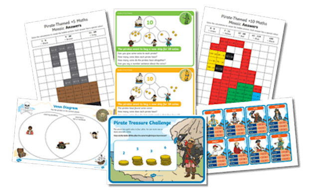 KS1 Pirate Topic Activities and Resources - Twinkl