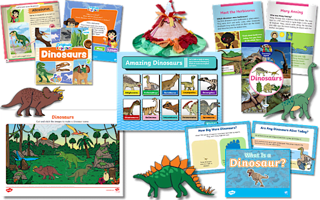KS1 Dinosaurs Topic Activities and Resources - Twinkl