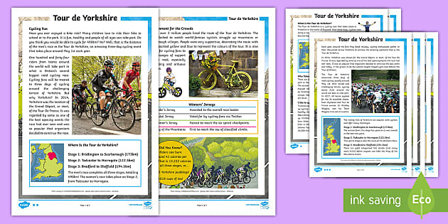 The Tour de Yorkshire - Twinkl