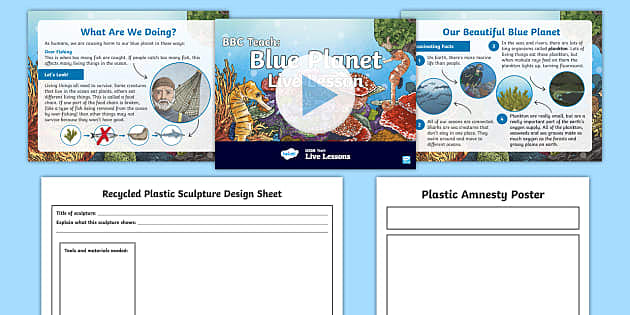 Teach conservation and plastic pollution with a BBC Teach Live Lesson and