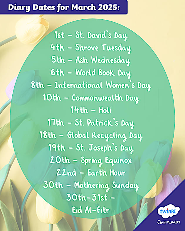 Childminder News Stories for February 2025 - Twinkl