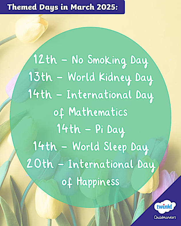 Childminder News Stories for February 2025 - Twinkl