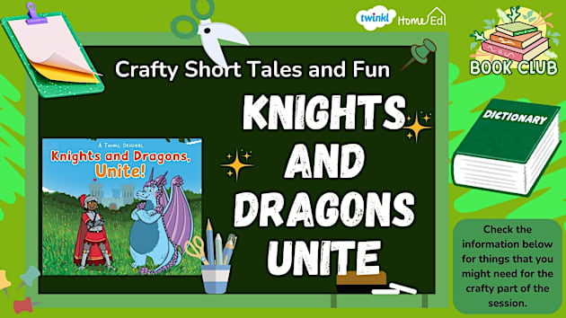 Book Club: Crafty Short Tales and Fun - Twinkl