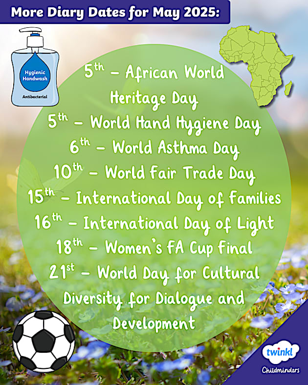 Childminder News Stories for April 2025 - Twinkl